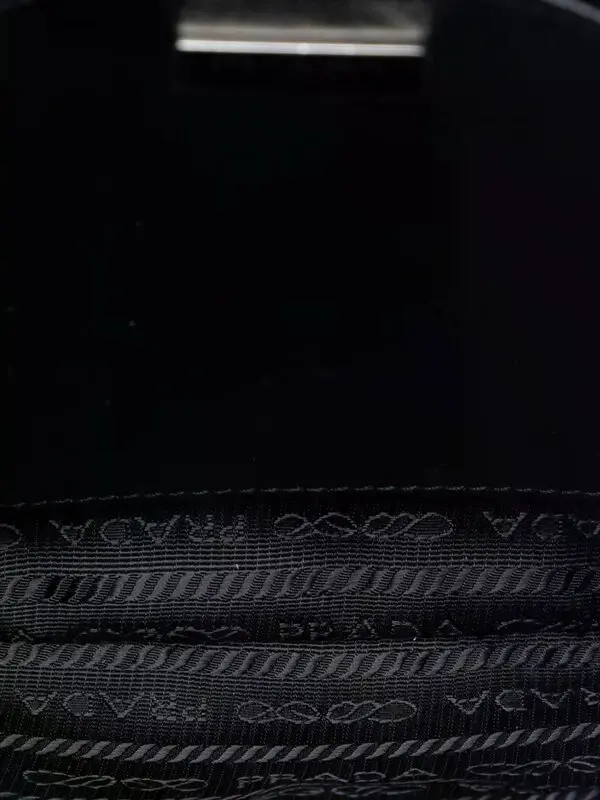 Prada Spazzolato Leather Cleo Shoulder Bag