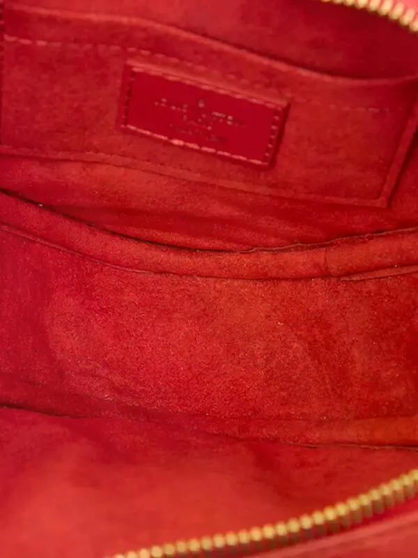 LOUIS VUITTON New Wave Love Lock Crossbody Bag - Red