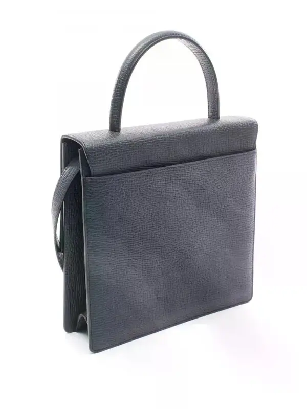 Loewe Textured Leather Top Handle Satchel