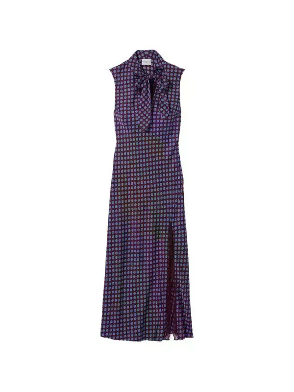 Claudie Pierlot Flowy Lace Maxi Dress