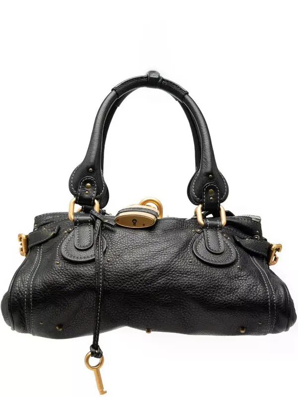 Chloé 2011 Leather Paddington Handbag - Black