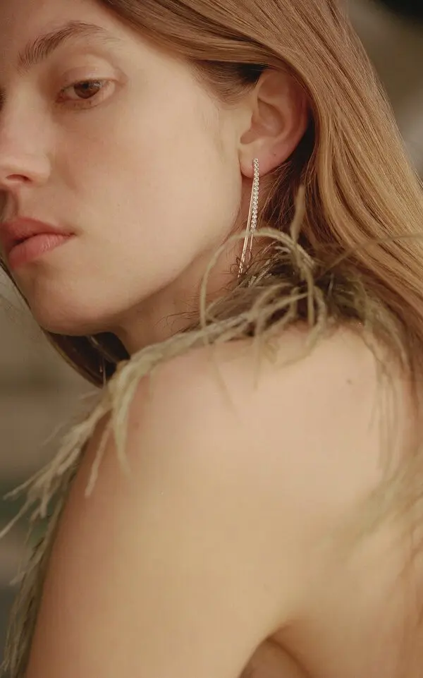 SHANNON BOND Cristallo Earrings