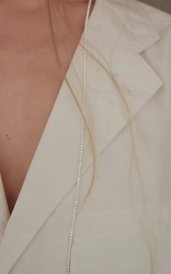 SHANNON BOND Cristallo Long Necklace