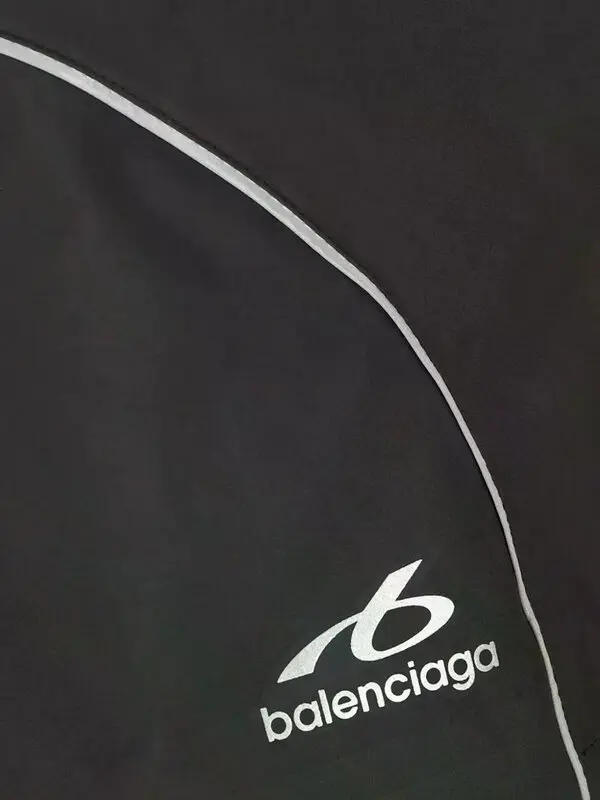 Balenciaga Logo Print Shorts