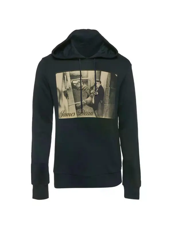 Dolce & Gabbana James Dean Graphic-print Hoodie - Blue