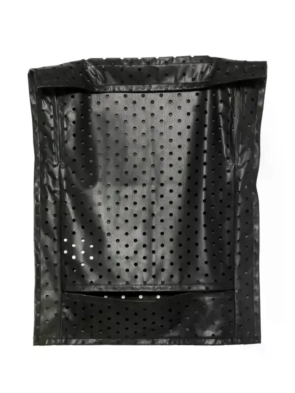 Junya Watanabe Perforated Sleeveless Top - Black
