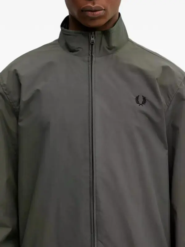 Fred Perry Embroidered Zip-up Jacket