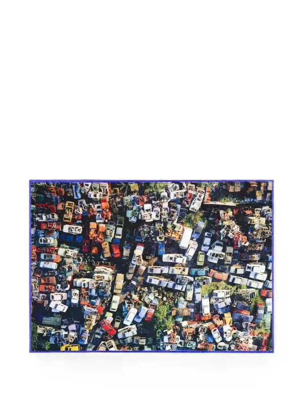 SELETTI X ©gg Sfasciacarrozze Limited-edition Rug - Grey
