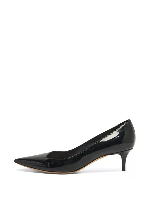 Dior Patent Leather Pointed-toe Pumps - Black
