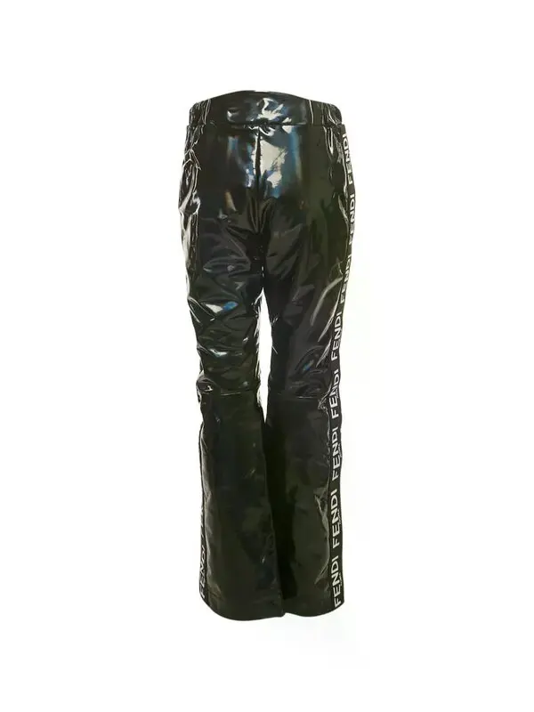 Fendi Holographic Logo Strip Ski Trousers - Black