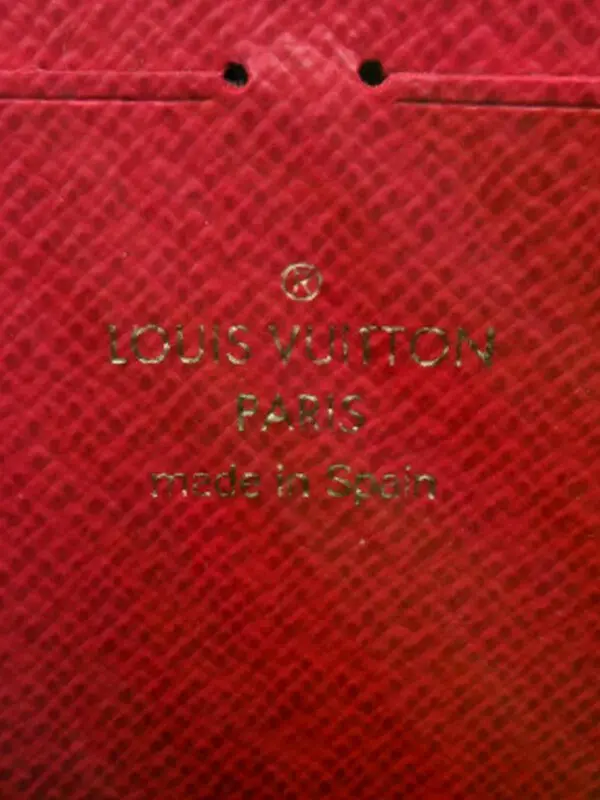 LOUIS VUITTON 2011 Damier Ebene Zippy Wallet Long Wallets
