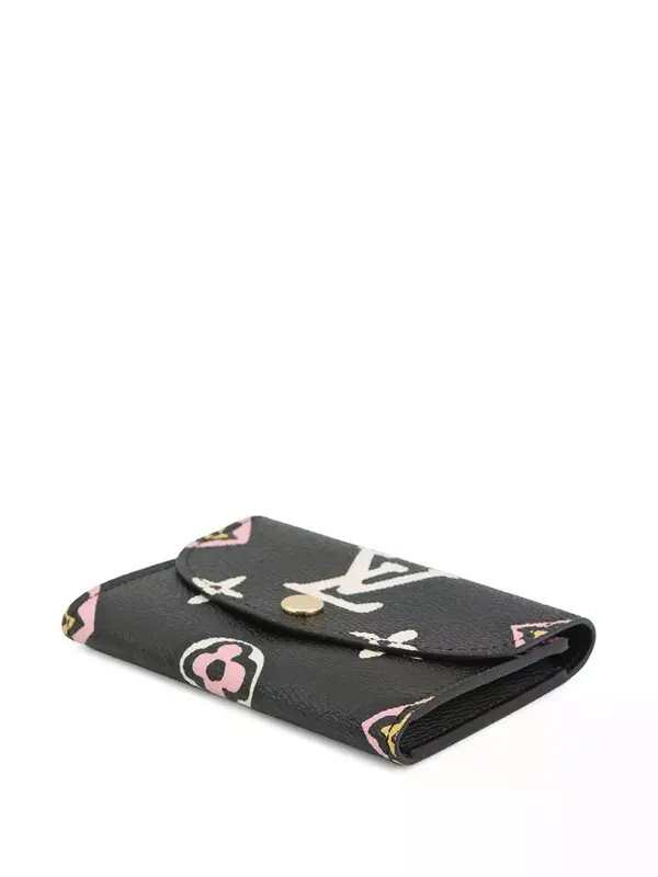 LOUIS VUITTON 2021-2026 Monogram Giant Wild At Heart Rosalie Purse Coin Pouch - Black