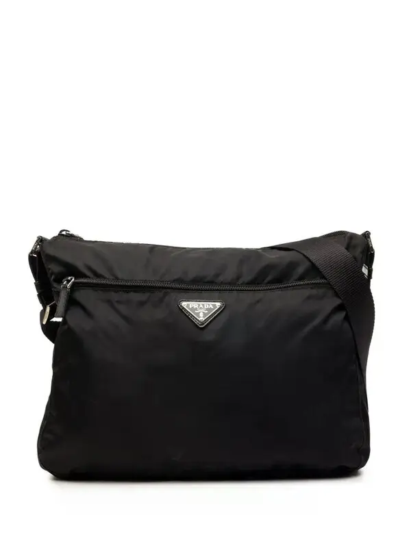 Prada Tessuto Zip Top Crossbody Bag