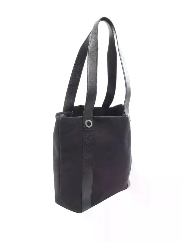 BVLGARI Logomania Canvas Tote Bag