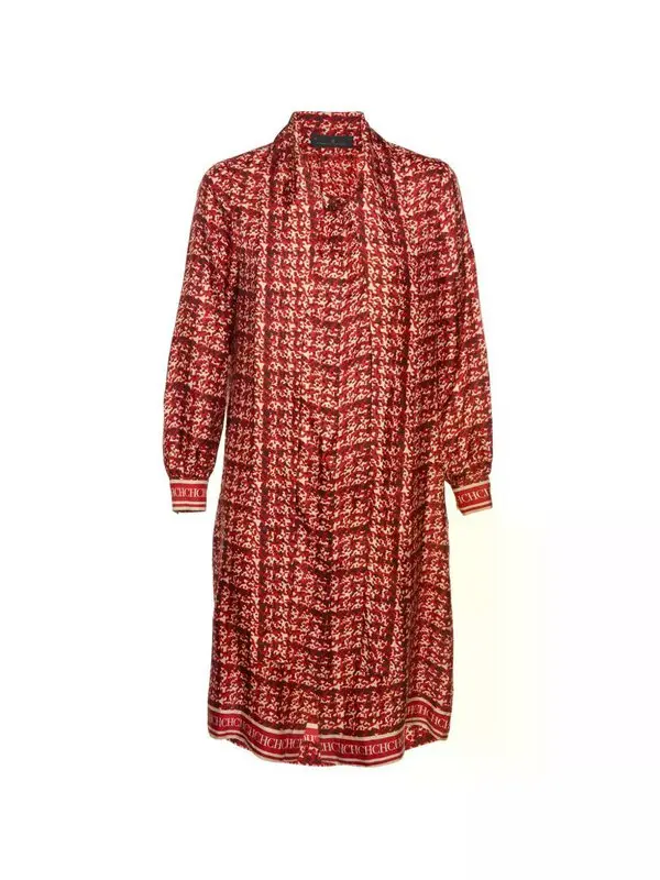 Carolina Herrera Abstract Print Tunic Dress