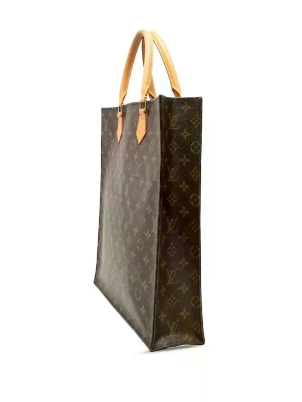 LOUIS VUITTON Monogram Sac Plat Tote Bag