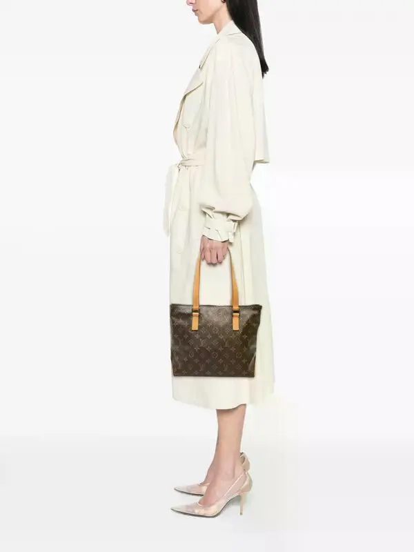 LOUIS VUITTON Monogram Canvas Cabas Piano Tote Bag - Brown