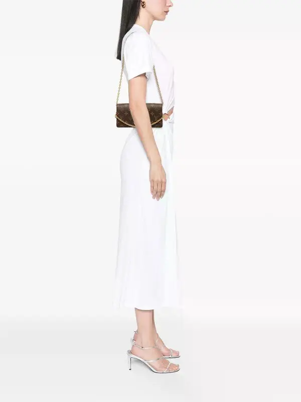 LOUIS VUITTON Monogram Lily Wallet On Chain Satchel