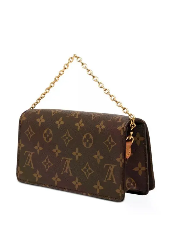LOUIS VUITTON Monogram Lily Wallet On Chain Satchel