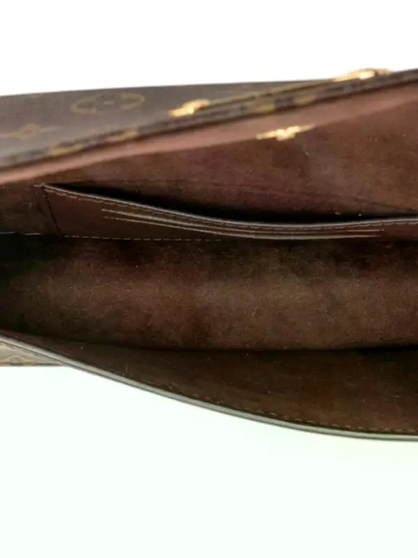 LOUIS VUITTON Monogram Lily Wallet On Chain Satchel