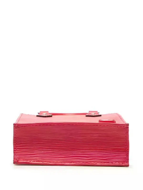 LOUIS VUITTON Epi Petit Sac Plat Satchel