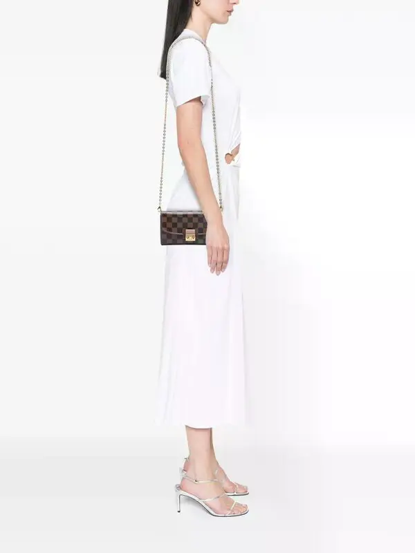 LOUIS VUITTON Croisette Chain Wallet Bag