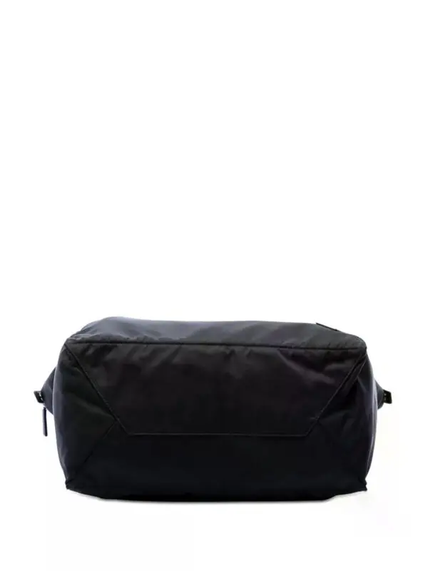 Prada Saffiano Trimmed Tessuto Tote Bag
