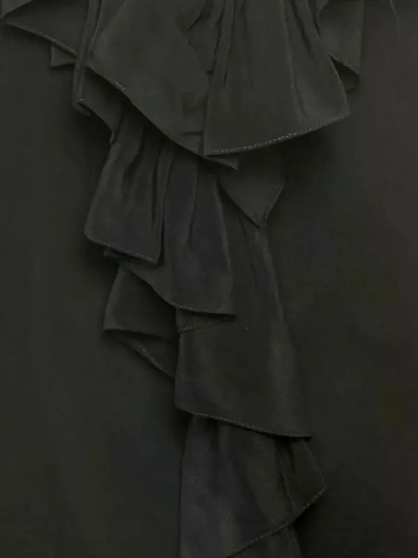 Gucci Silk Blouse With Ruffled Collar