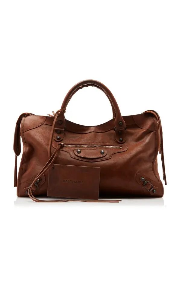 Balenciaga Le City Medium Leather Bag