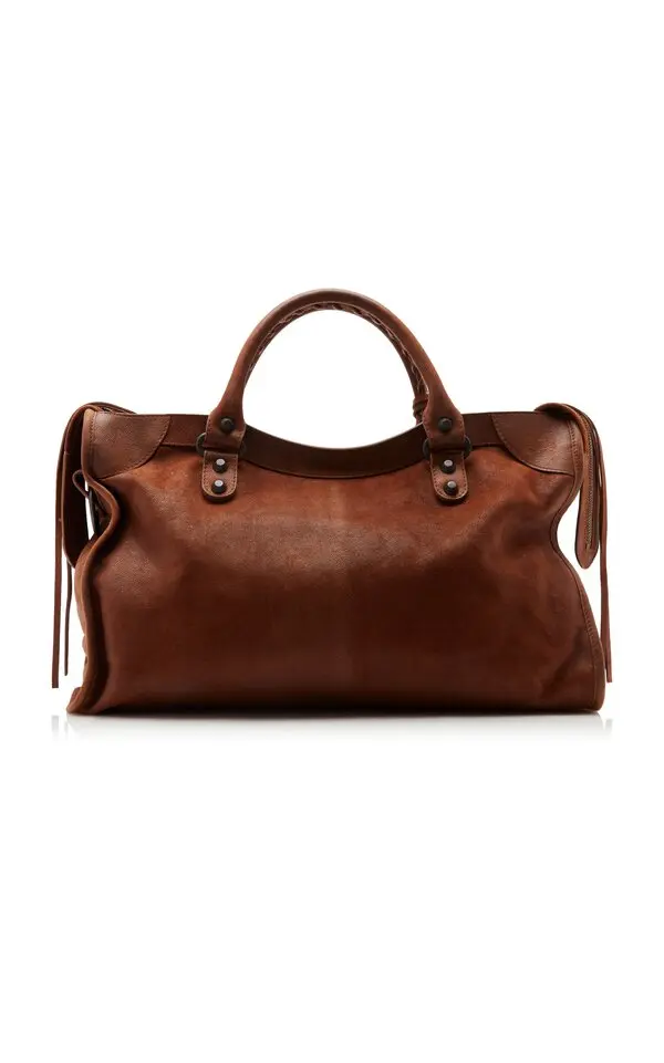 Balenciaga Le City Medium Leather Bag