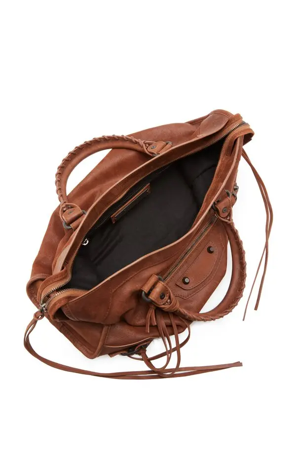 Balenciaga Le City Medium Leather Bag