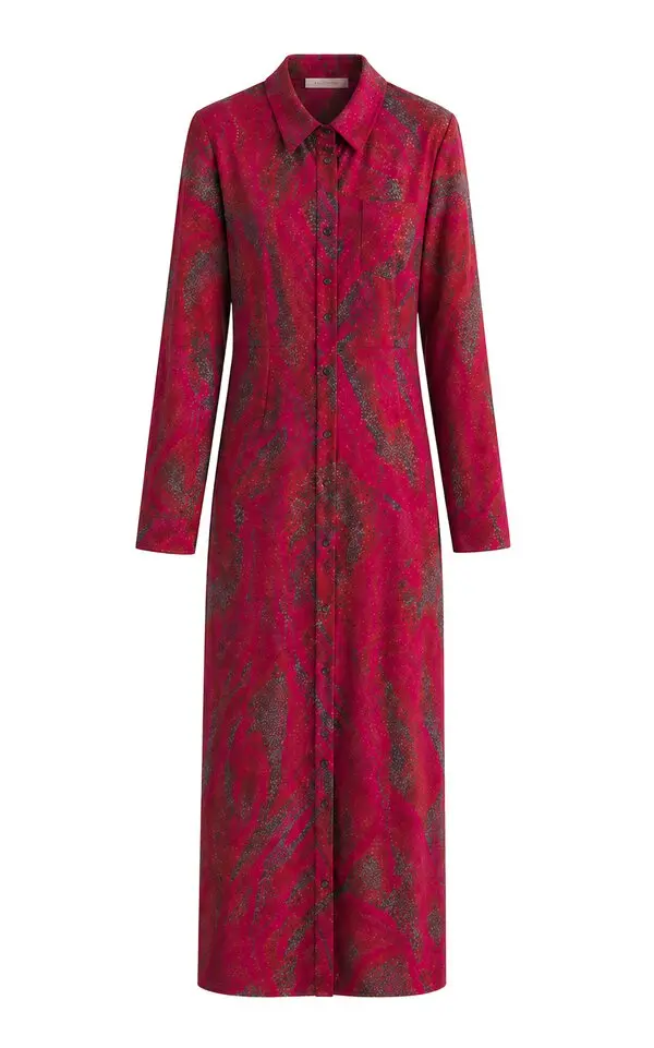 MARGHERITA MACCAPANI Andre Cotton-blend Jacquard Dress