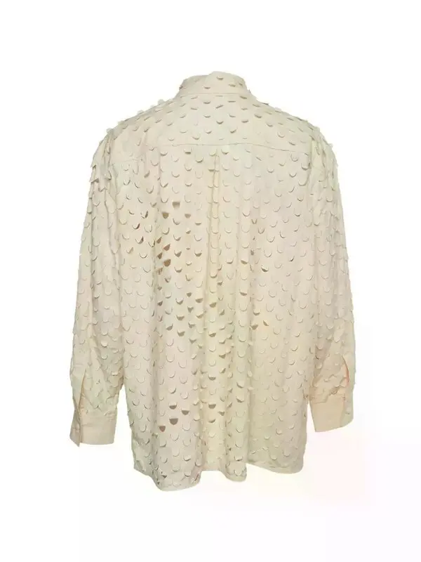 Nanushka Nanamia Oversized Cut-out Shirt