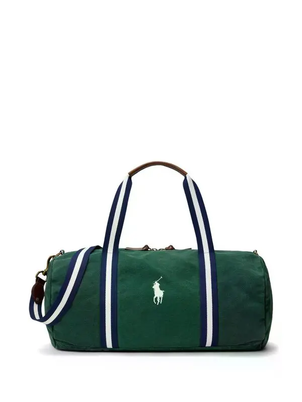 Polo Ralph Lauren Wimbledon Big Pony Canvas Duffel Bag