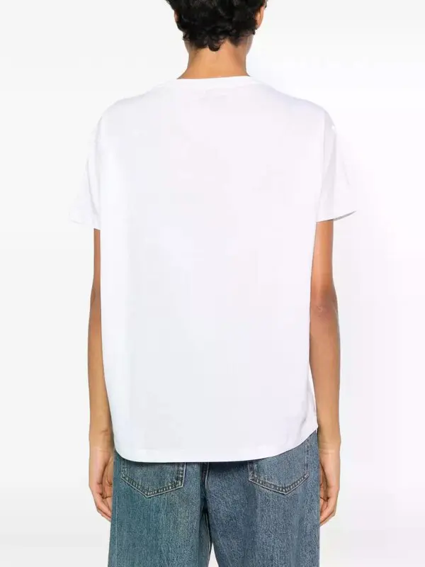 BLAUER. Leopard-print Camouflage T-shirt