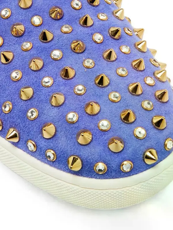CHRISTIAN LOUBOUTIN Roller Boat Embellished Sneakers