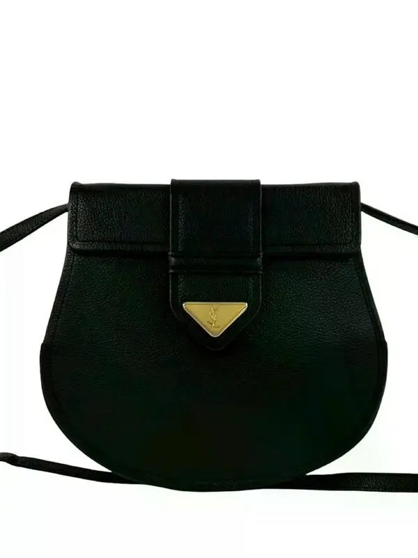 Saint Laurent 20th Century Leather Crossbody Bag - Black