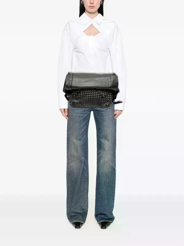 Bottega Veneta Perforated Leather Belt Bag