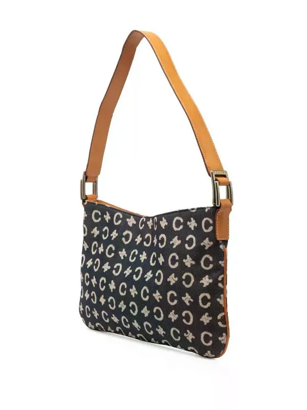 Celine Macadam Denim Shoulder Bag