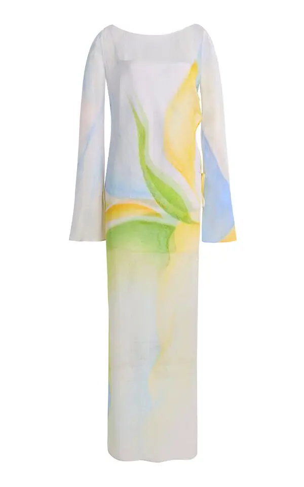 Significant Other Milou Printed Chiffon Maxi Dress - Multi
