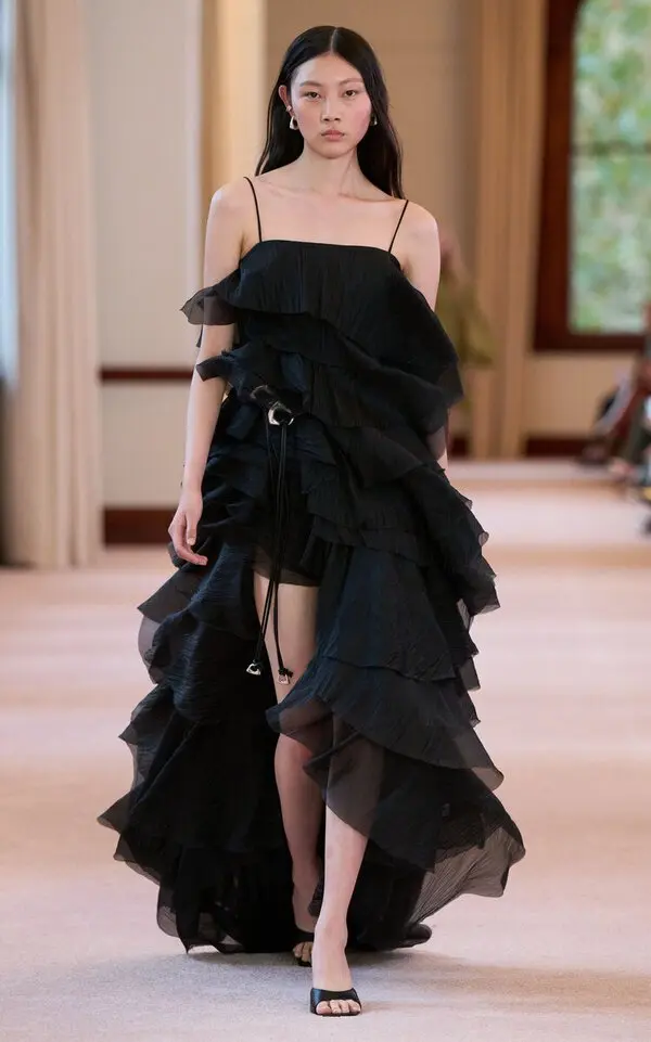 Aje Neralla Ruffled Gown