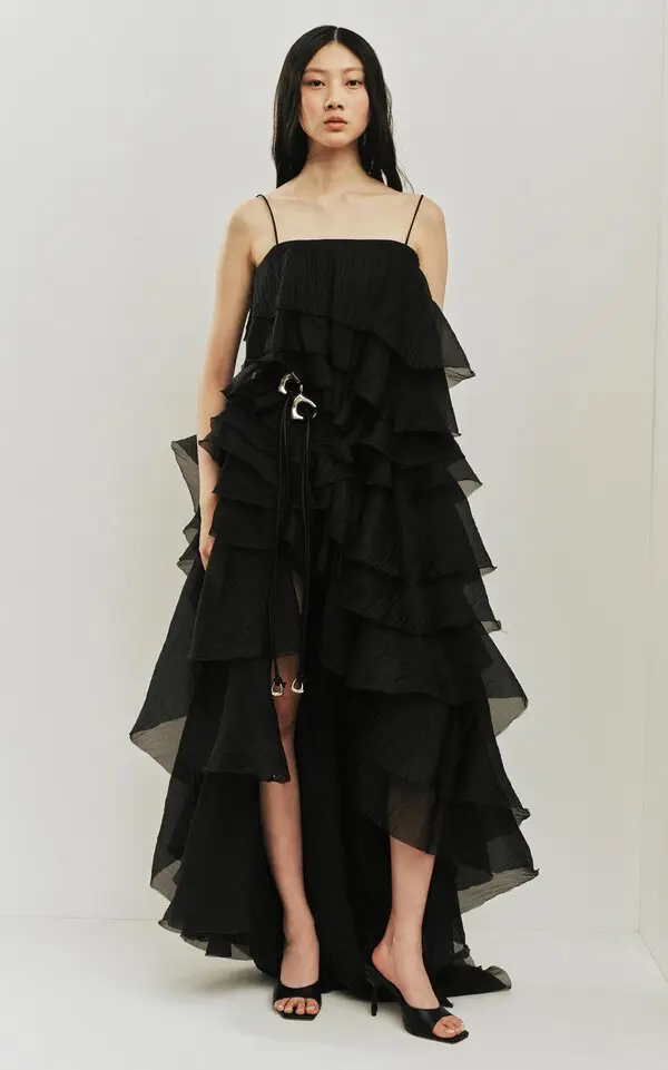 Aje Neralla Ruffled Gown