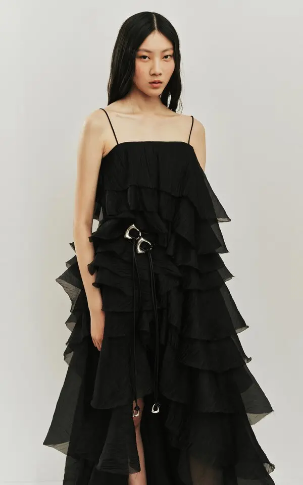 Aje Neralla Ruffled Gown