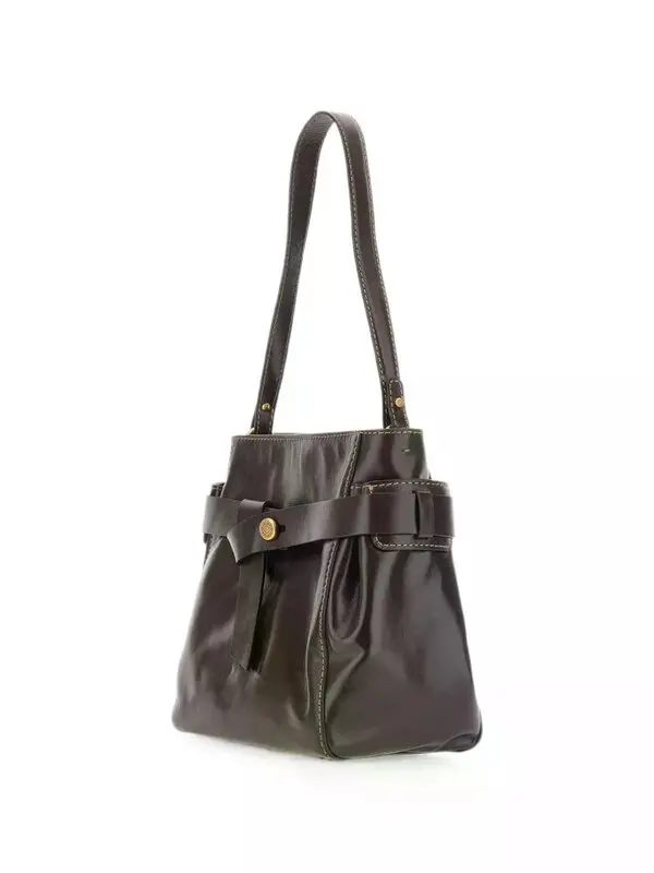 GIANNI CHIARINI Miranda Leather Shoulder Bag