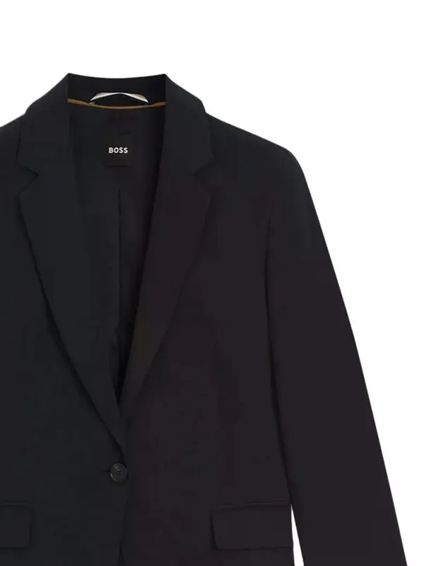 BOSS Single-breasted Notched Lapel Jacket