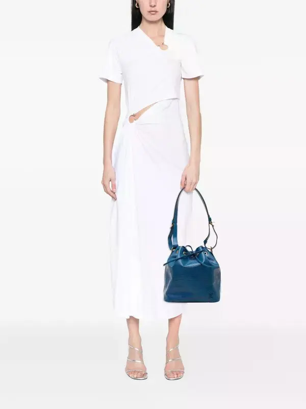 LOUIS VUITTON Epi Leather Petit Noe Bucket Bag - Blue