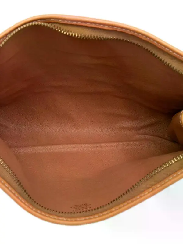 Celine Macadam Coated Canvas Clutch Bag