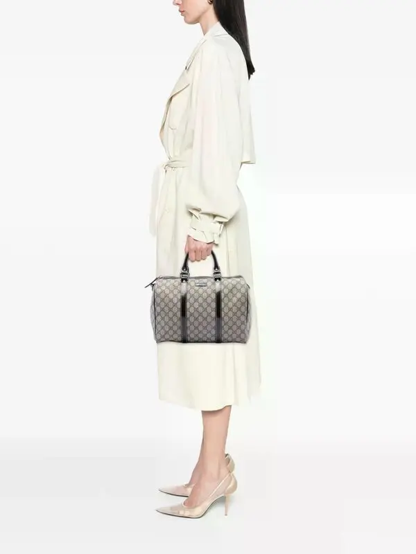 Gucci Gg Supreme Joy Boston Bag - Neutrals