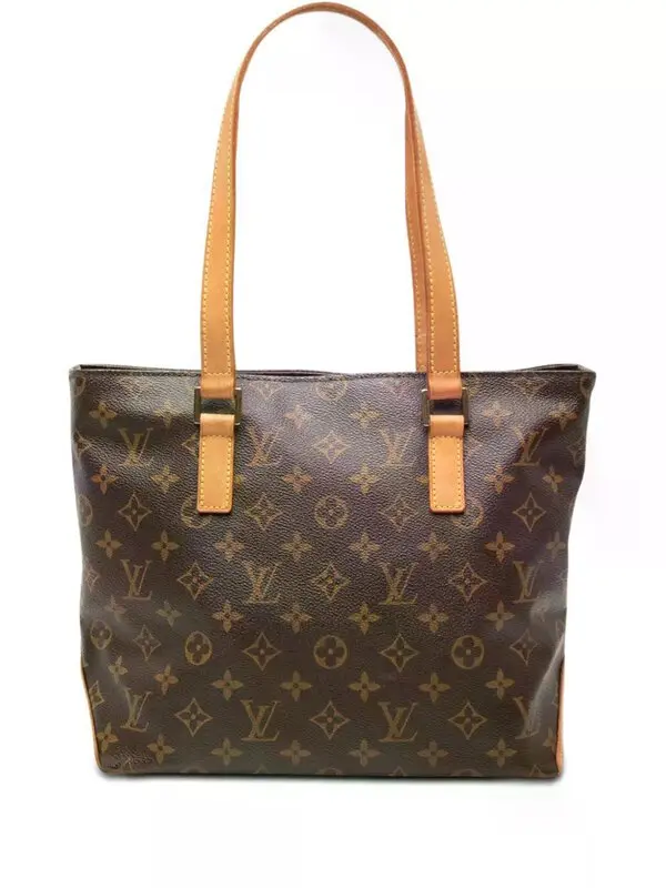 LOUIS VUITTON Monogram Cabas Piano Tote Bag - Brown