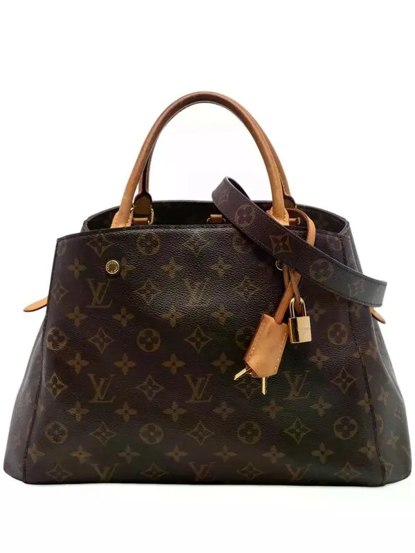 LOUIS VUITTON Montaigne Mm Satchel